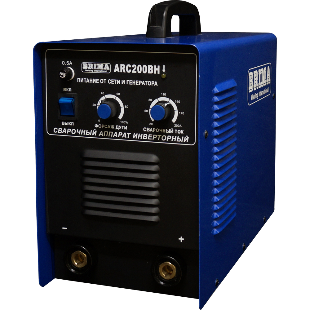 Сварочный инвертор BRIMA ARC 200BH купить в Москве: цена, характеристики, бесплатная доставка ...